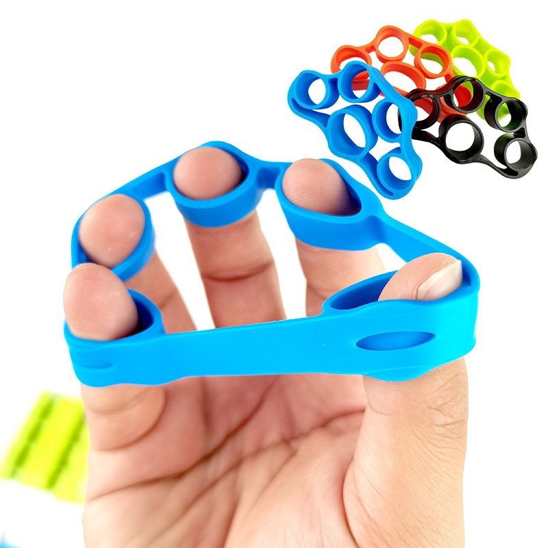 Silicone Finger Puller PAS-Silicone Hand Exerciser Grip Strength Wrist ...