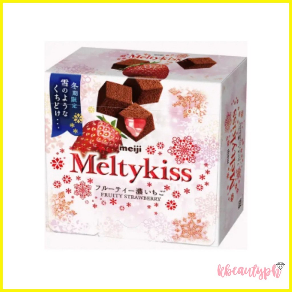 ¤ JAPAN Meiji Meltykiss Chocolate | Strawberry | Matcha 52g (EXP: DEC 2024) | Shopee Philippines