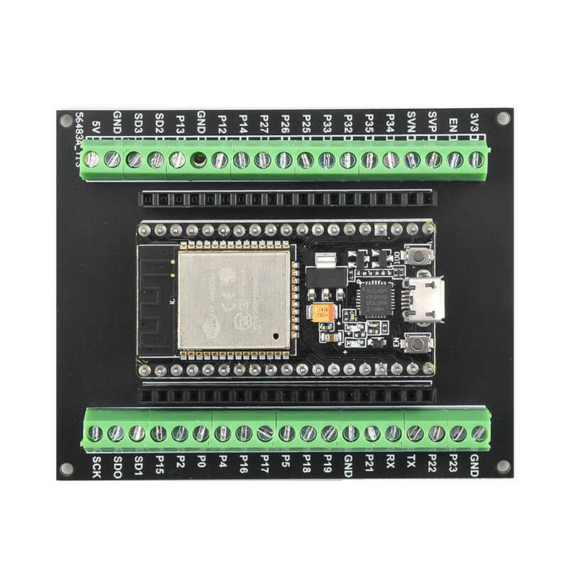 With Compatible Esp32 Wifi Bluetooth Development Nodemcu-32S Lua 38Pin GPIO Expansion Board ...
