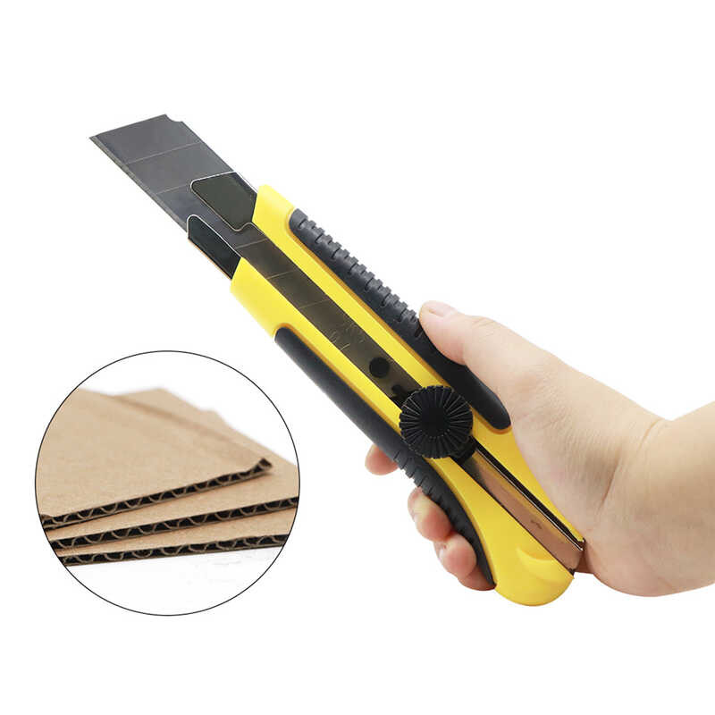 Heavy 25MM Duty Utility Knife, Box Cutter SK-5 Retract Blades,Snap-Off ...