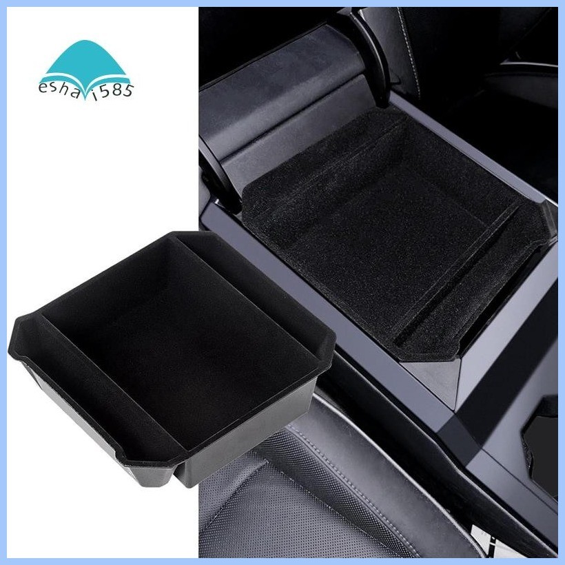 Center Console Organizer for Cybertruck 2024, Upgraded Flocked ABS ...