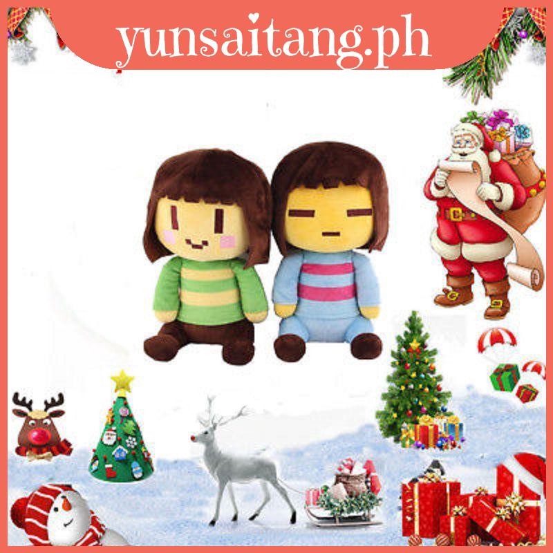 【COD】Undertale Frisk Chara Plush Doll Figure Stuffed Toy 20CM Soft Kid ...