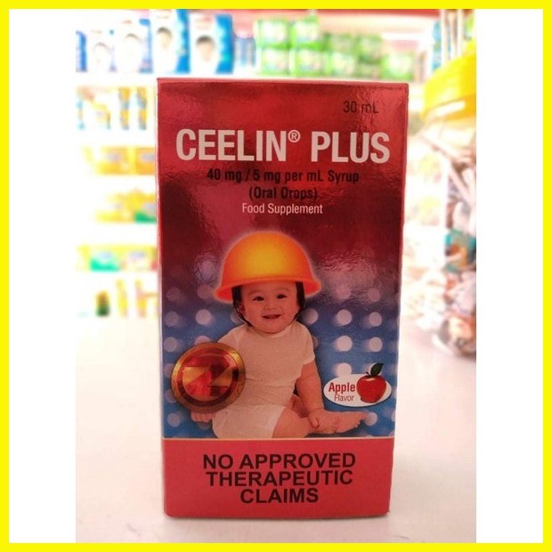 ceelin plus drops 30ml (ascorbic acid plus zinc) | Shopee Philippines