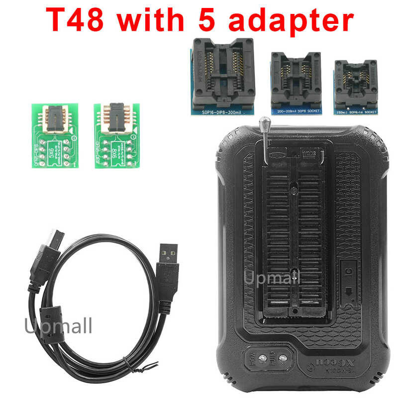 T48 XGECU [Tl866-3G] Programmer +27 Item Port 28000+ Ics For Spi/Nor ...