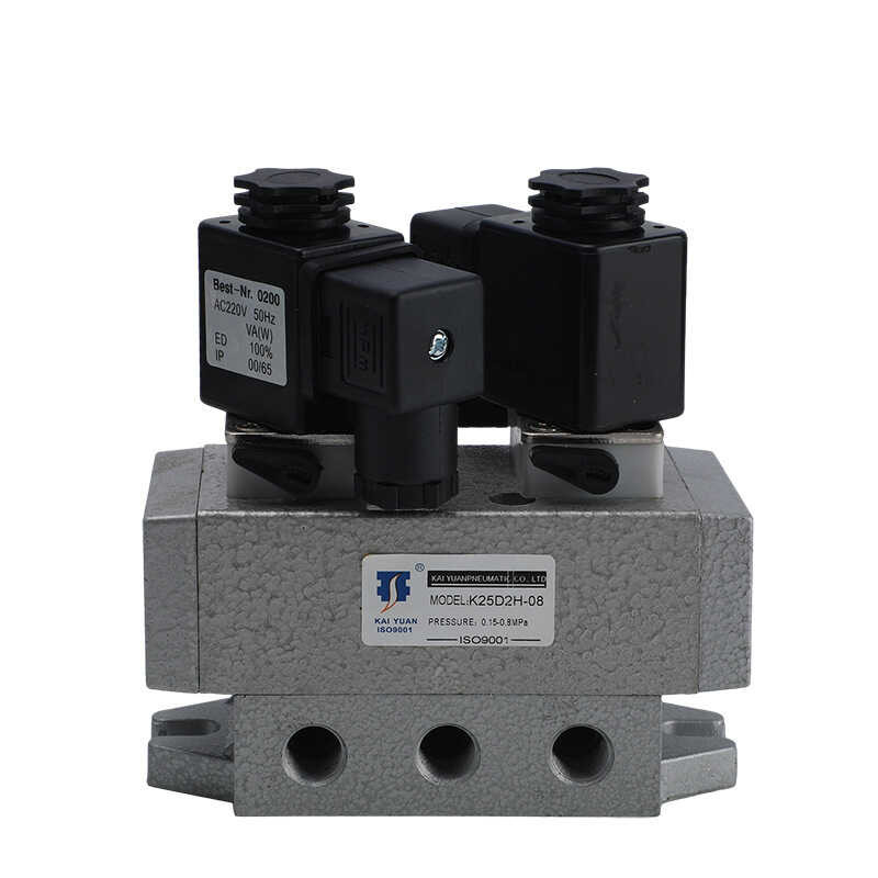 Open Source Pneumatic High Flow Aluminum Directional Valve With Dual ...