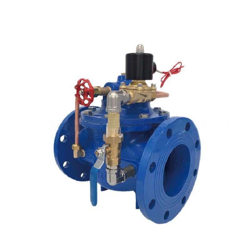 600X Hydraulic Control Valve Stainless Steel Flange Electric Remote ...