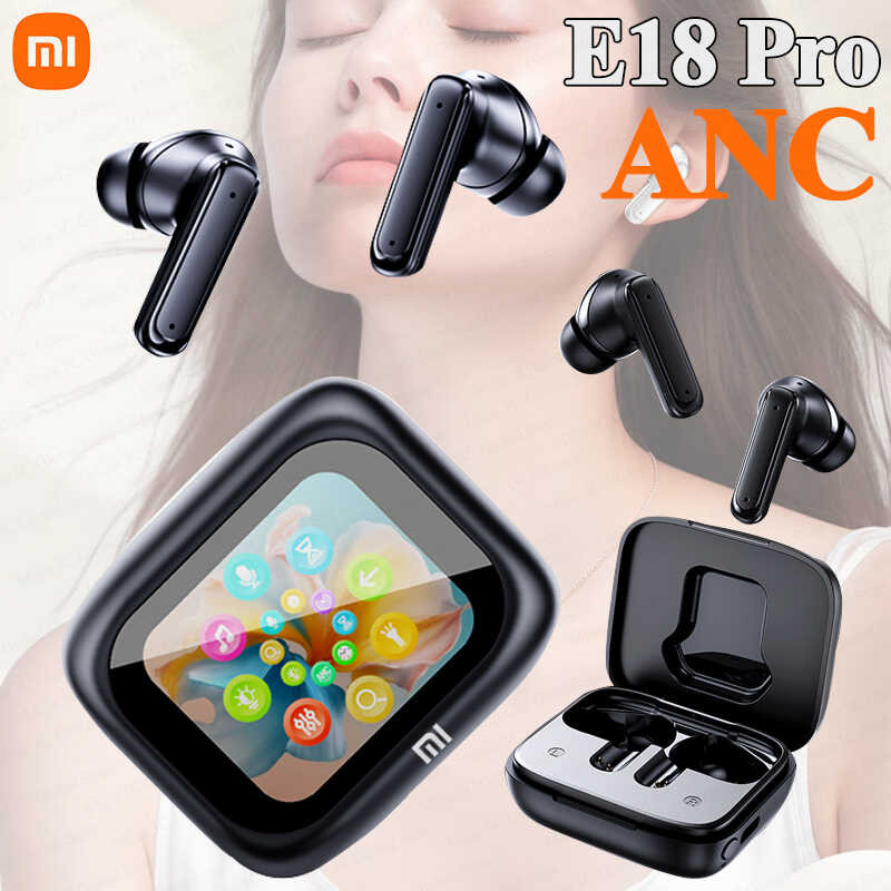 XIAOMI E18 Pro Bluetooth5.4 Headphones Noise Cancelg Gaming Headset ...