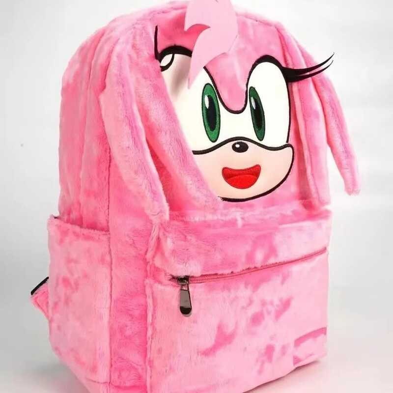 Anime 2022 Knuckles the Echidna Miles Prower Backpack Plush Toys Game ...