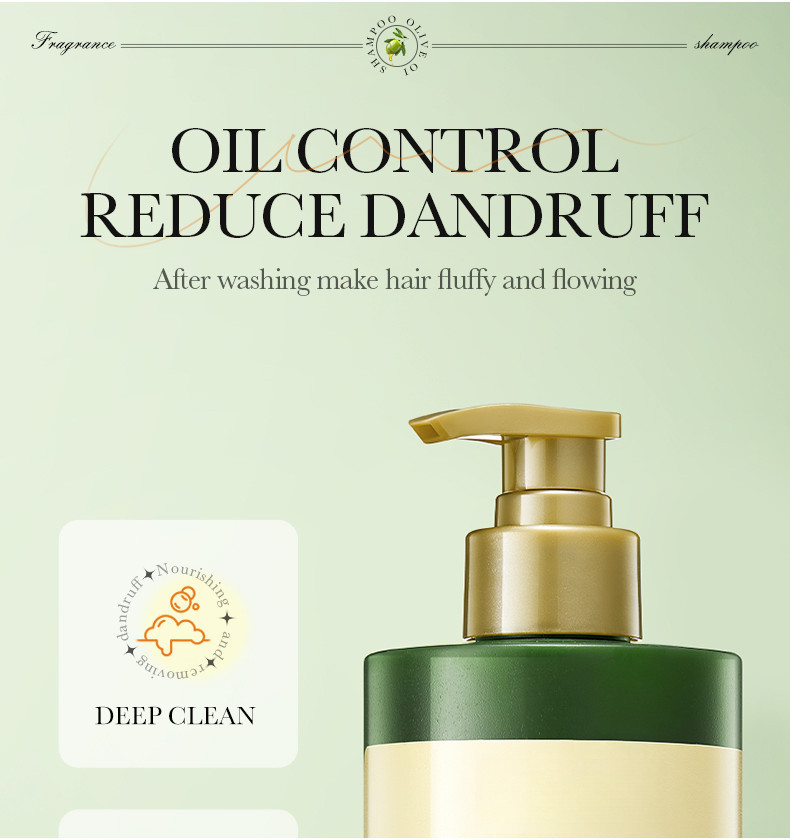 Original Olive Oil Anti-Dandruff Shampoo for Flake-Free Scalp and ...