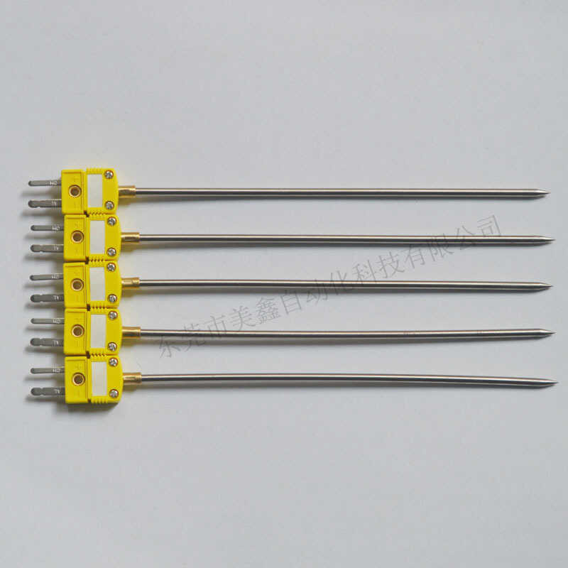 Thermocouple tip armored strip plug temperature measuring rod for ...