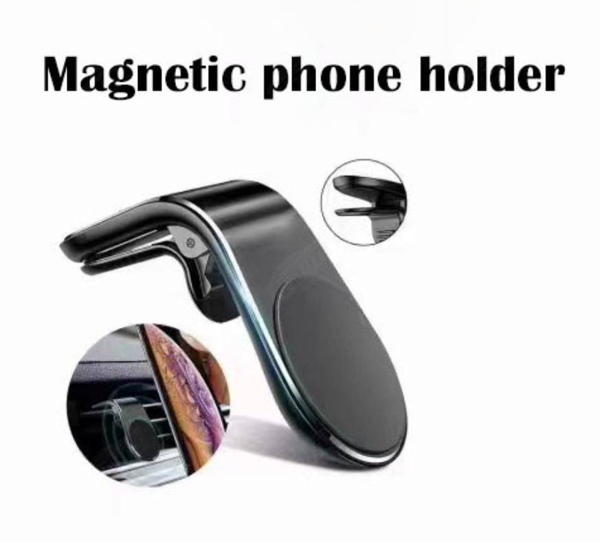 GAC Motor Car Air Conditioning Vent Phone Holder Mini Magnet Suction L-shaped Smartphone Holder ...