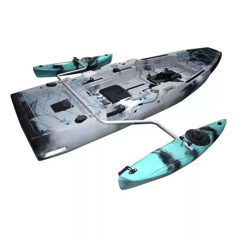 Roll Plastic Kayak Balance Float Fishing Boat Plastic Bucket Balance ...