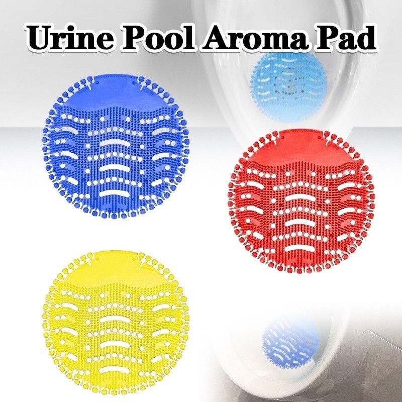 Urinal Screen Gel Deodorizer Mat Toilet Urinal Pool Aroma Mat with Air ...