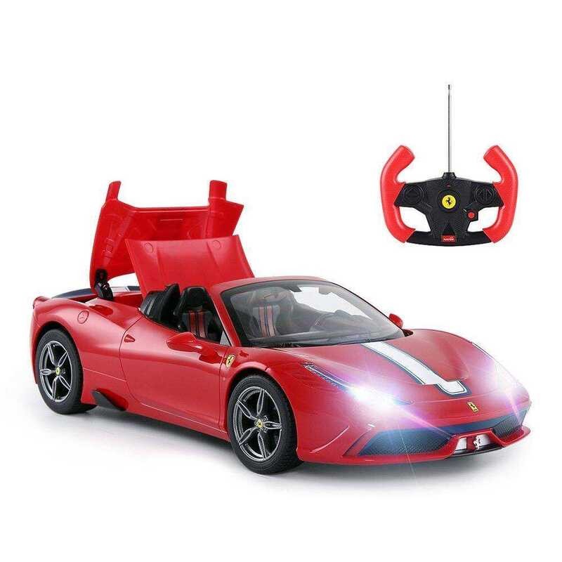 Stock】Rastar RC Ct【In Radio Remote Control Car 1/14 Scale 458 Special A ...