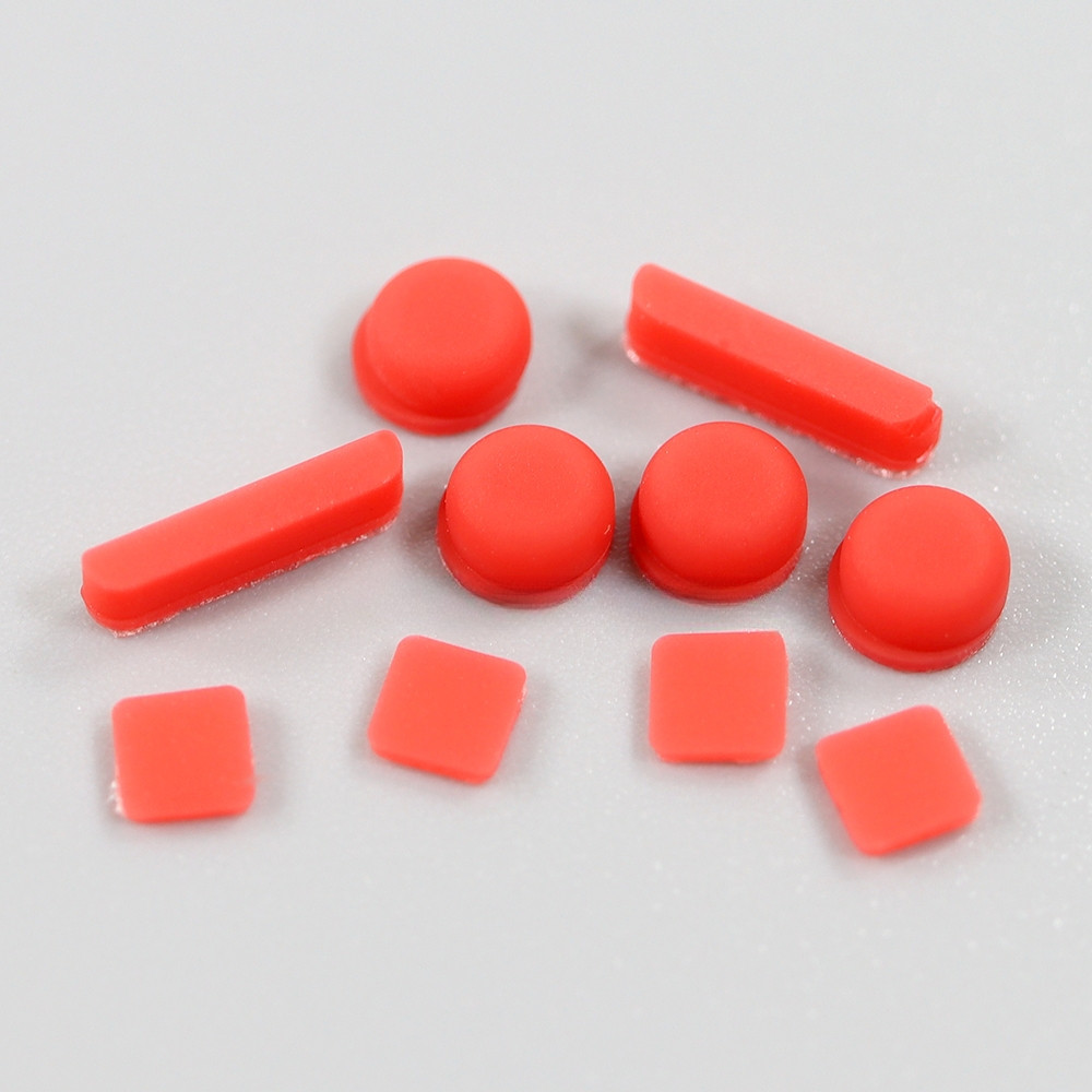 1set Screw Rubber Pads for NDSI XL LL Front and Back Housing Shell ...