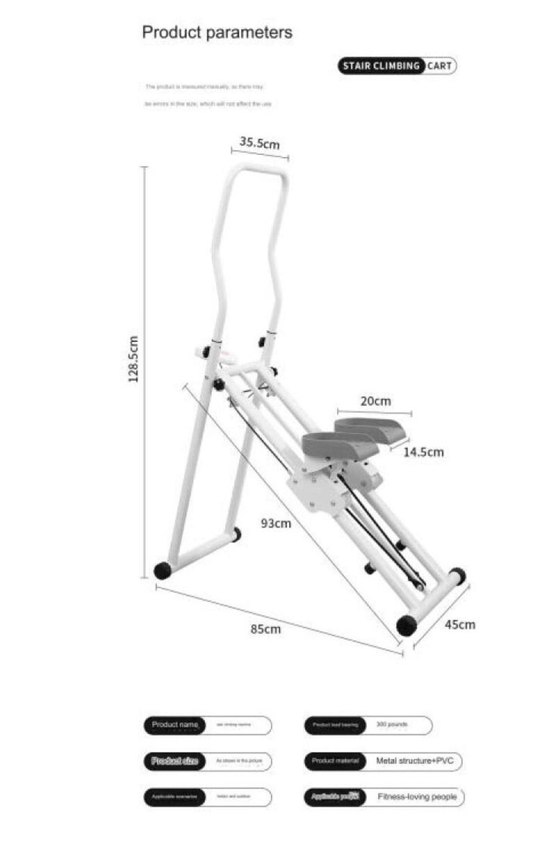 vertical Climber Exercise Machine stair Climbing stair Master Machine ...