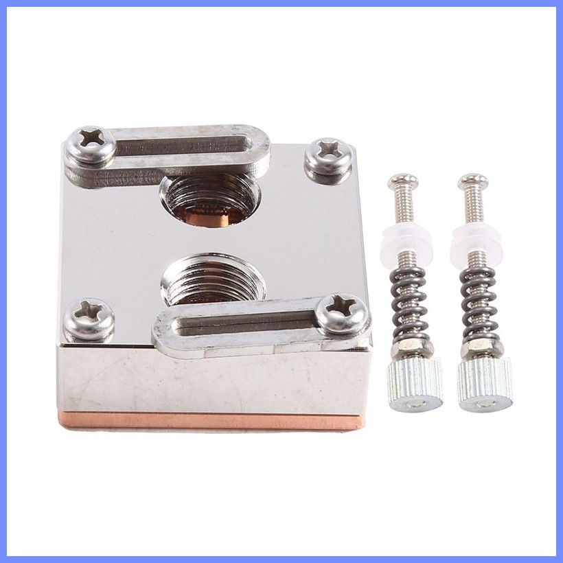 Metal Front Hole CPU Water Cooling Block Cooler South Bridge ...