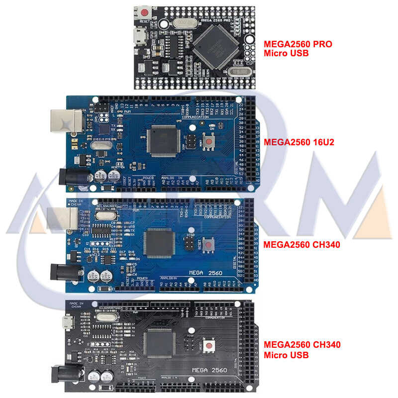 2560 MEGA R3 (ATmega2560-16AU CH340G) AVR USB Development MEGA2560 PRO For Arduino Expansion ...