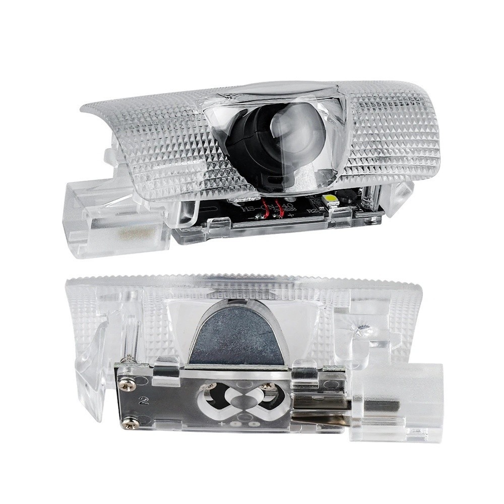 2 / 4 Pcs Led Light Car Door Welcome for Toyota Alphard 2011-2024 Logo ...