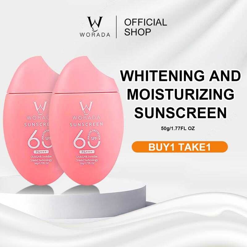[FDA Approved] COD BUY TAKE WORADA - SPF60+++ Sunscreen Sunblock ...