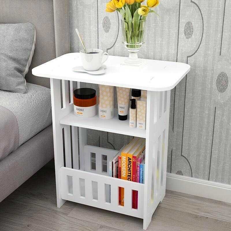 Board - Kuwadrado Maliit Na Kama Tabe Simple White Corner Coffee Table ...