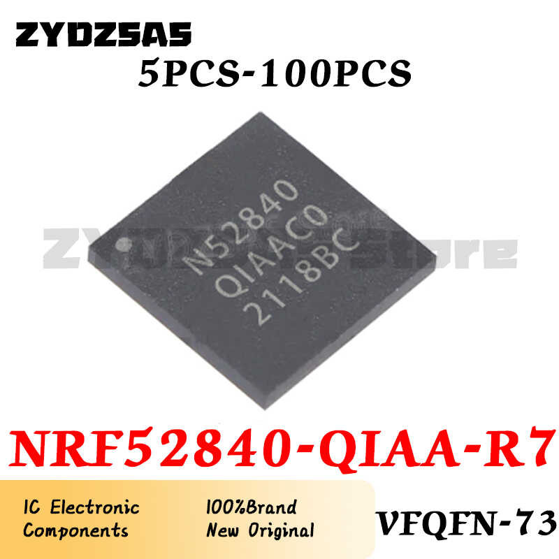 NRF52840-QIAA-R7 5Pcs-100Pcs NRF52840-QIAA NRF52840 NRF IC MCU Chip ...