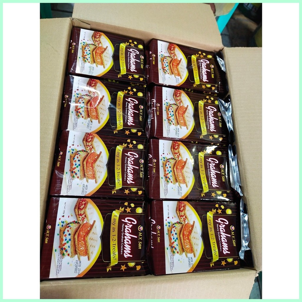 ♈ ♞,♘MY San Graham Crackers 200g | Shopee Philippines