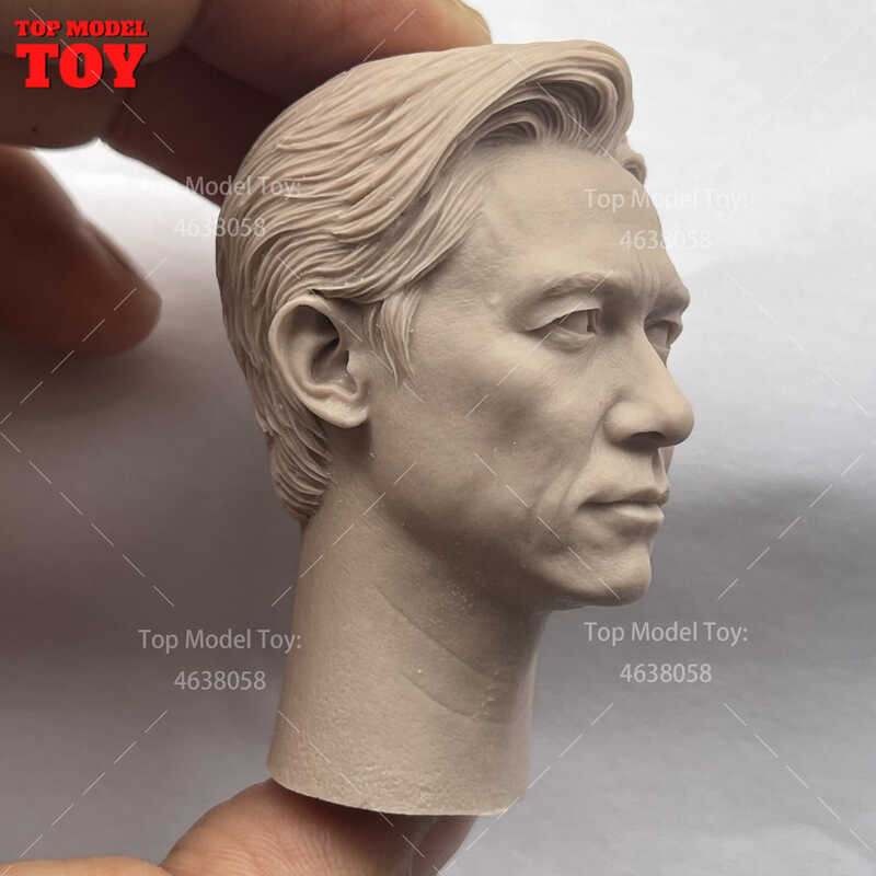 1/6 Scale Unpainted Tony Leung Chiu Wai Head Sculpt Carving Korea China Star Model For 12 ...