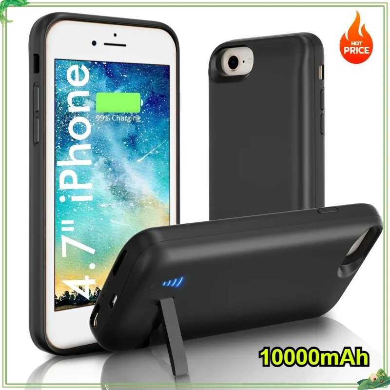 Charger 10000Mah 6 7 8 SE 2020 Portable Bank Power Case For Iphone 6S ...