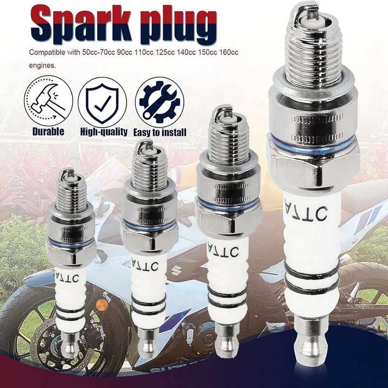 Yy Spark Plug A7tc Para Sa Gy6 50Cc-150Cc ATV Scooter Pit Dirt Pocket ...