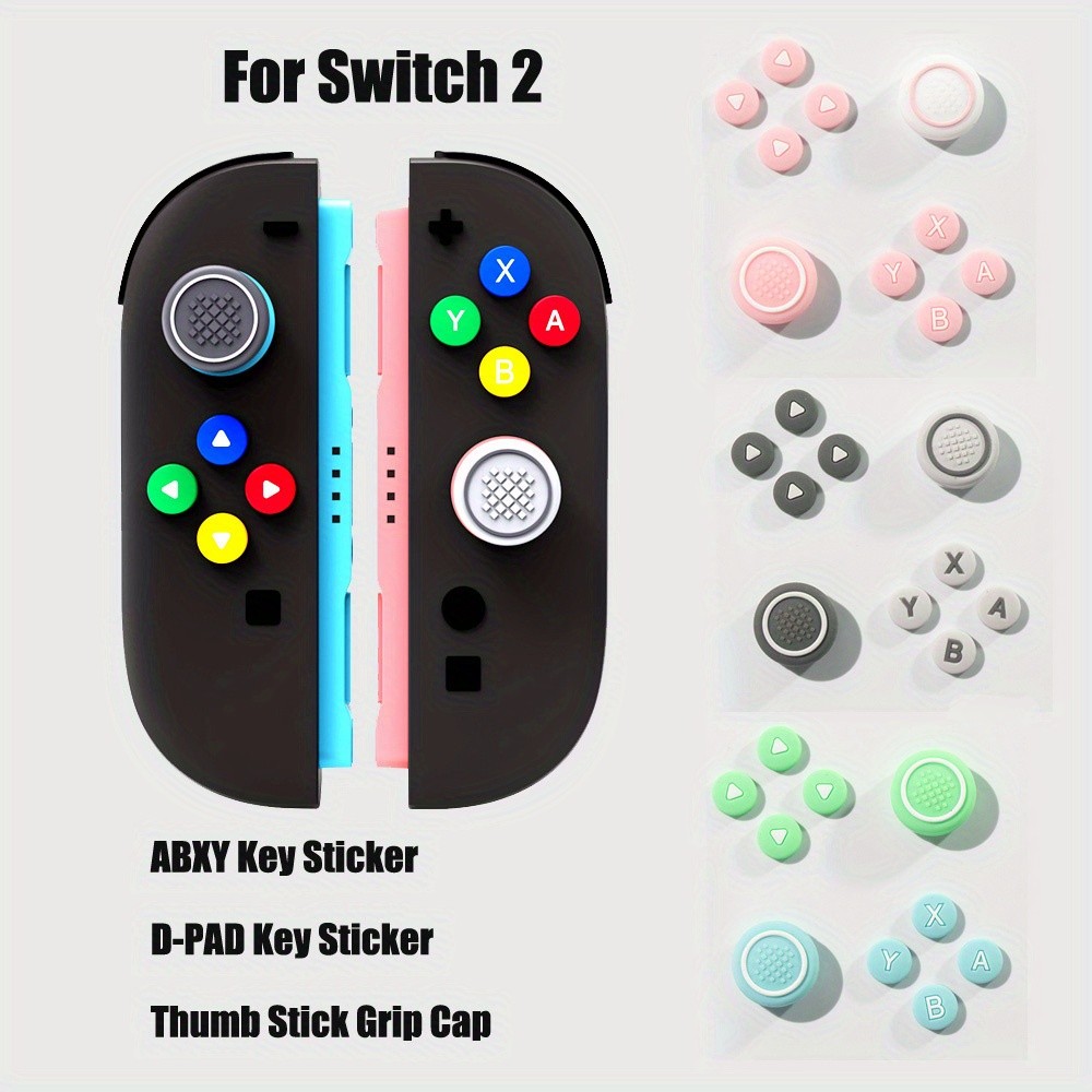D-pad Direction Button ABXY Key Sticker For Nintendo Switch 2 Joycon ...