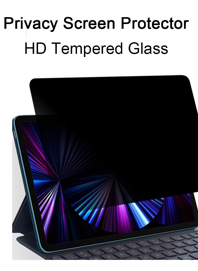 PRIVACY TABLET TEMPERED GLASS FOR IPAD MINI 4 5 6 7 AIR 1 2 4 5 6 7 8 9 ...