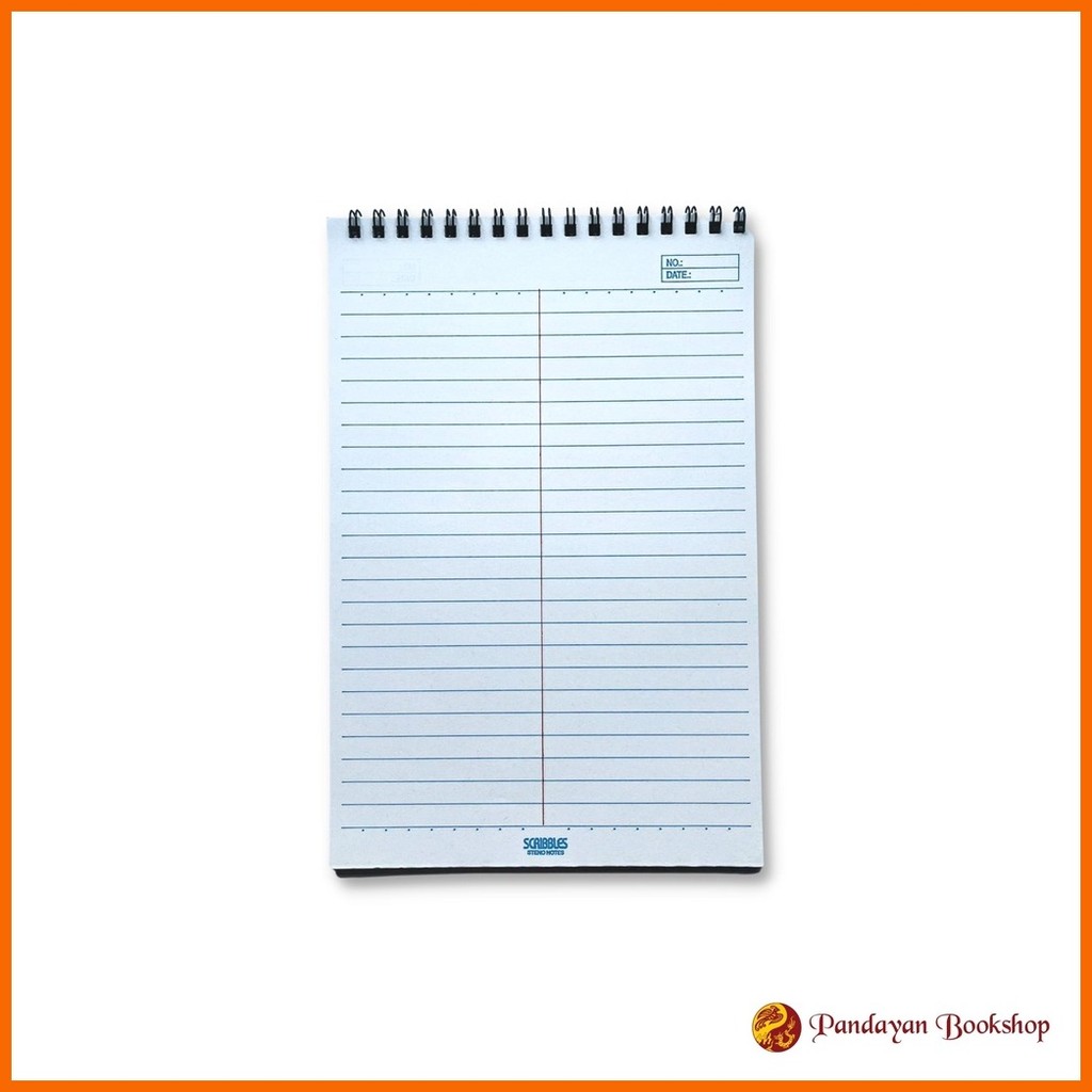 Scribbles Steno Notebook 6x9" 60gsm 60 Leaves | Shopee Philippines