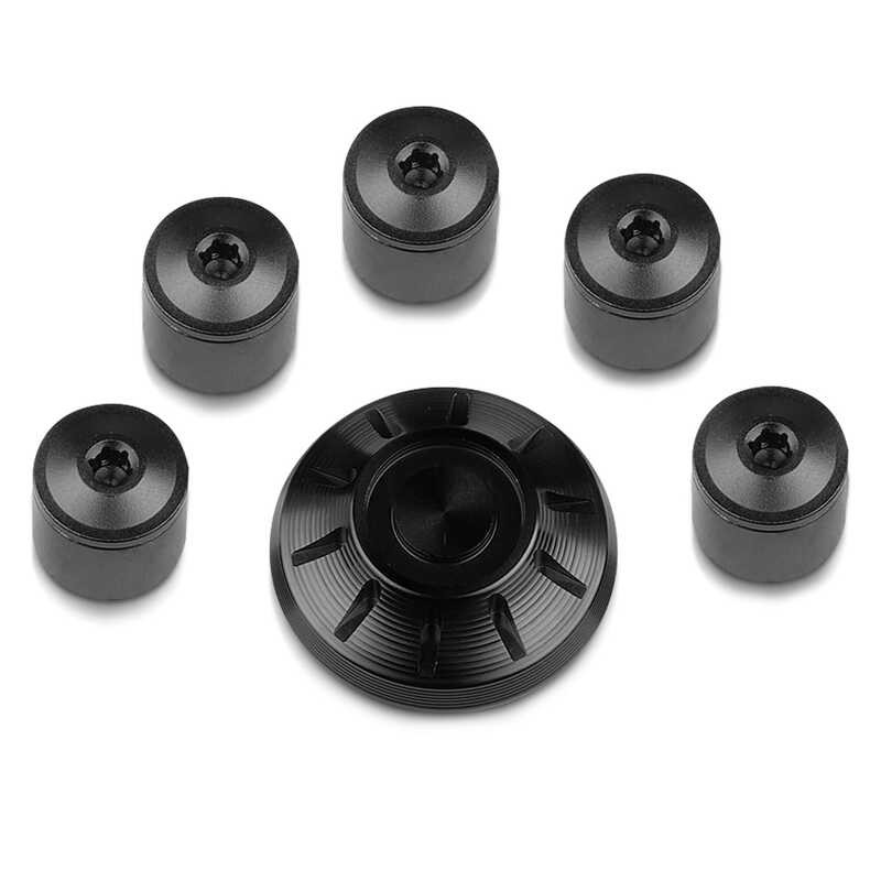 LY Motorcycle Decorative Hubcaps Side Screw Cap Wheel Hub Covers Para ...