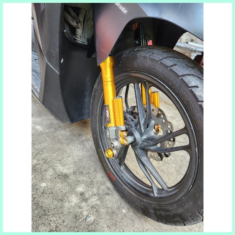 ♂ Front Shock w/ Tank design Honda Click 125i/150i, Beat Fi V2 | Shopee ...