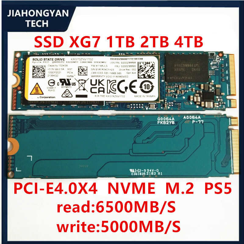 Original For Toshiba Xg7 1T 2T 4T Pci-E4.0 2280 NVME M.2 Ssd 4Tb Ps5 SSD Forkaixia b kaixia ...