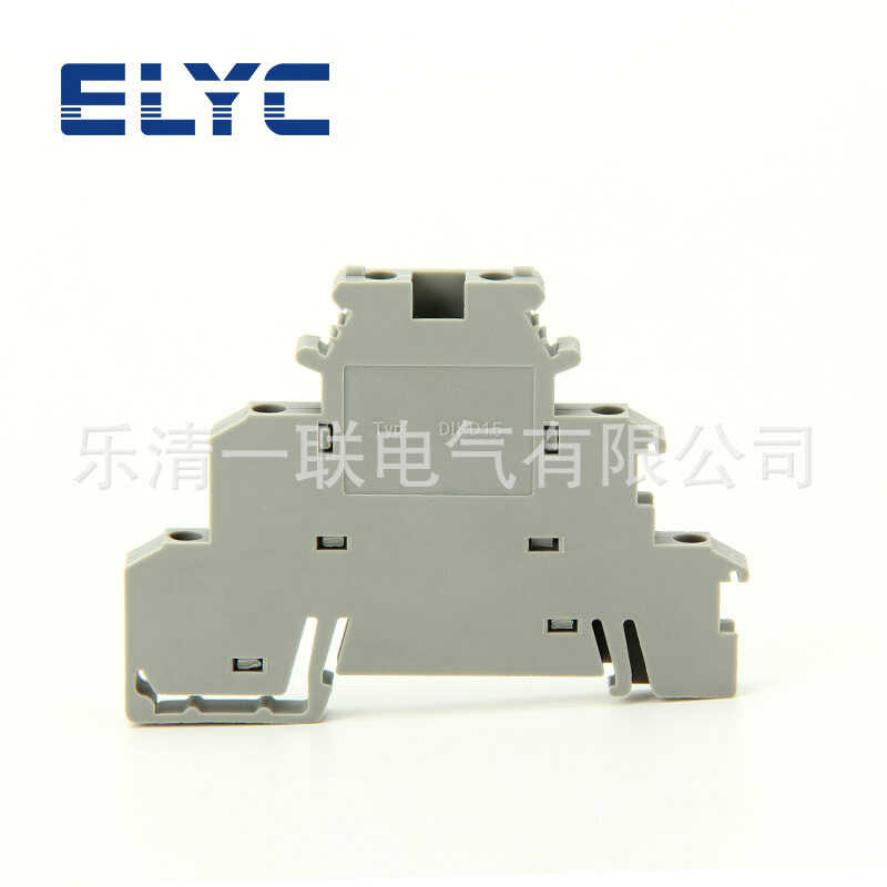 1.5 straight through terminal block UK compact three-layer screw ...