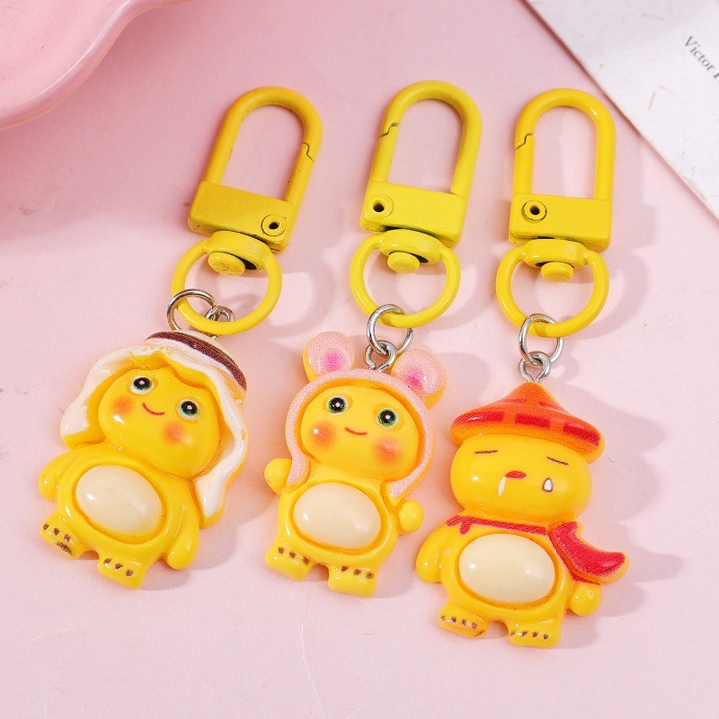 Keychain - Funny Charm Gift - Cartoon Anime NaiLong Pendant - Cute ...
