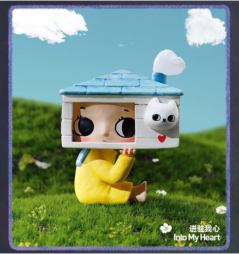 POPMART Nyota Growing up by your way Series Blind Box Cute Figures ...