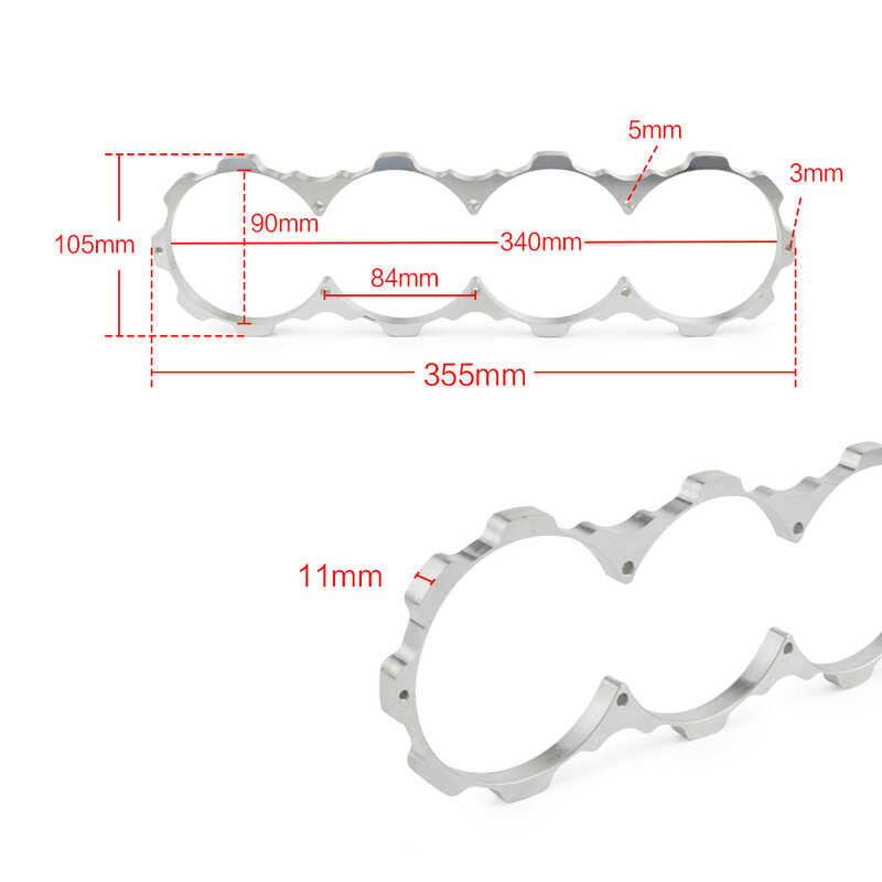 LY T6061 Aluminum Car Engine Block Guard Blockguard Para Sa Honda CIVIC ...