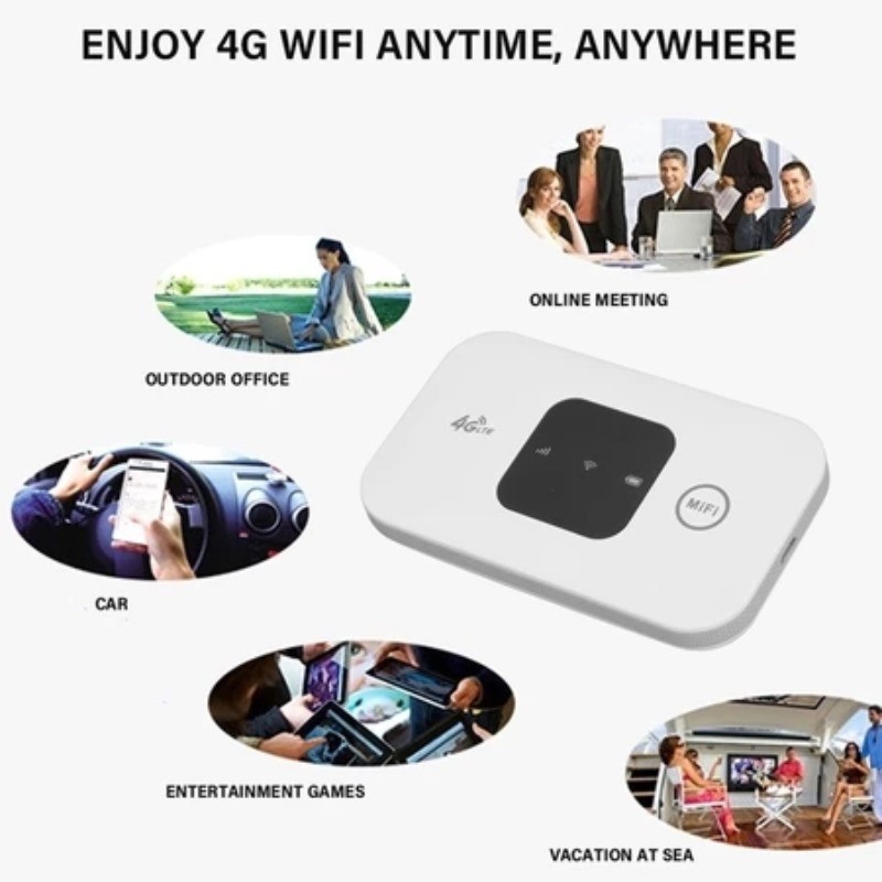 MF800 Pocket WiFi Openline 4G LTE Hotspot Router Modem Universal Sim ...