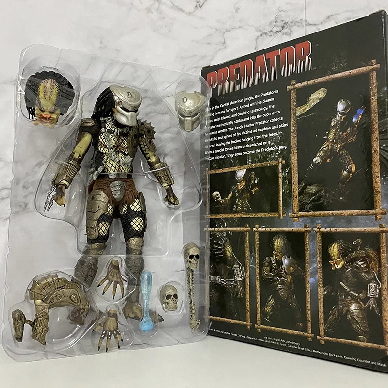 NECA Jungle Hunter 7 inch articulated movable action figure Predator ...