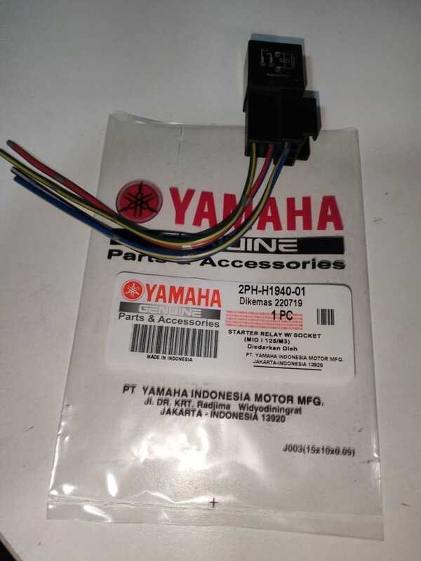 LY Yamaha MIO I 125/M3 Starter Relay W/ Socket | Shopee Philippines