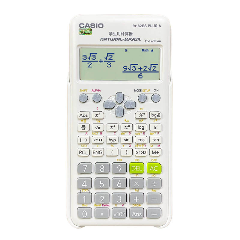 Casio FX-82ES PLUS A Calculator Student Accounting Science Function ...