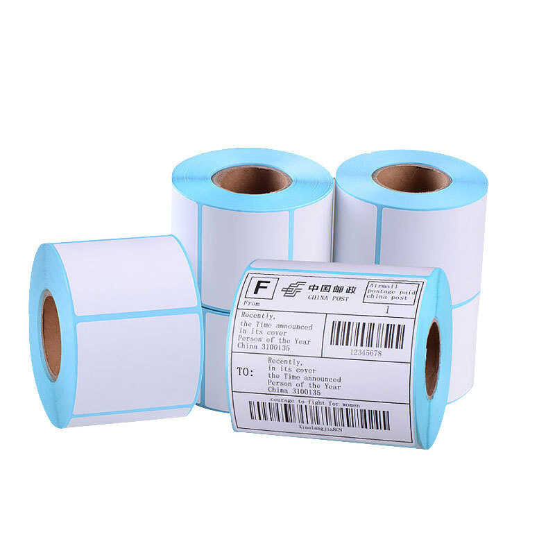 Three Proof Thermal Adhesive Label Paper 100 * 80 40 30 20 50 60 70 90 Barcode Printing Sticker ...