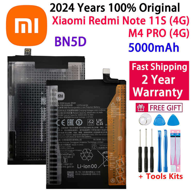 Years 2024 Bn5d Original Phone For Xiaomi Redmi Note M4pro M4 Pro / 11S ...