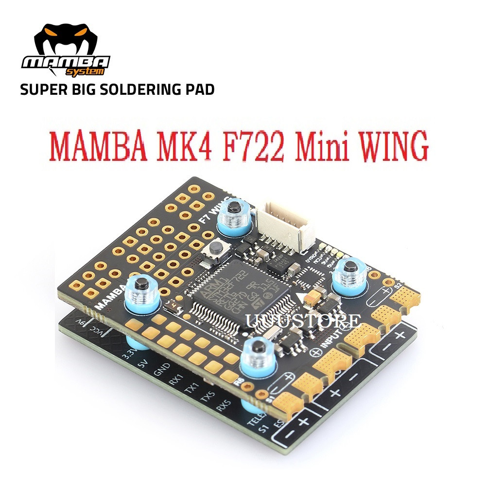 in stock DIATONE MAMBA MK4 F722 Mini WING Flight Control 3~6S Lipo INAV ...
