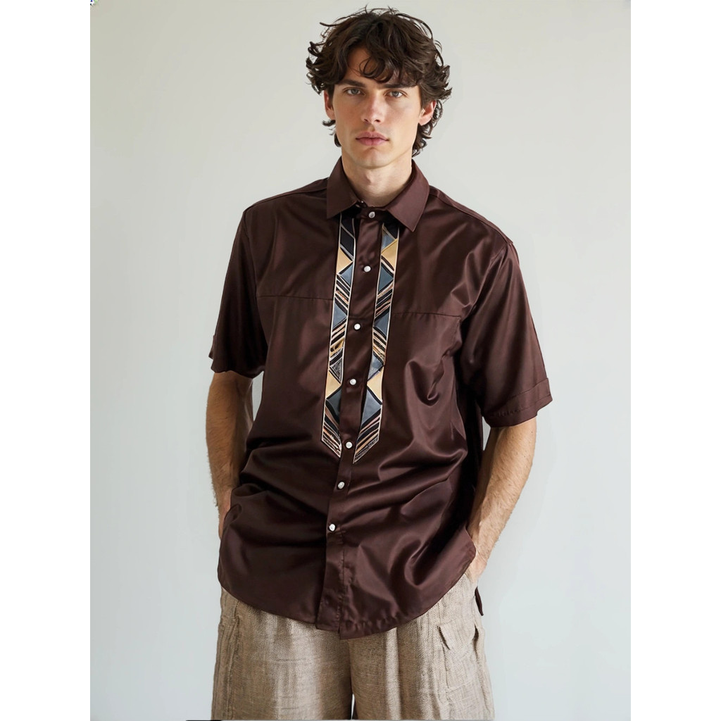 2025 NEW Cover Button Polo Barong Formal Attire /barong tagalog for men ...