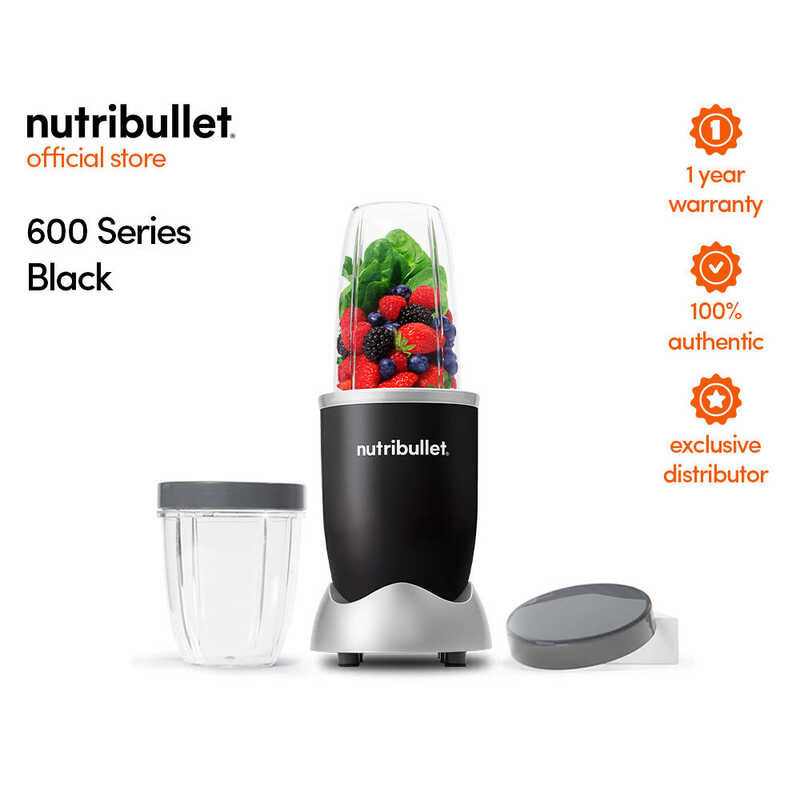 Nutribullet 600 Blender Smoothie Juicer Nutrition Extractor Black ...
