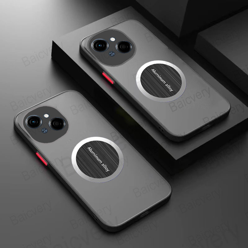 Casing For Tecno Spark GO 1 KL4 1S KL4H POP 9 4G With Magnetic Self ...